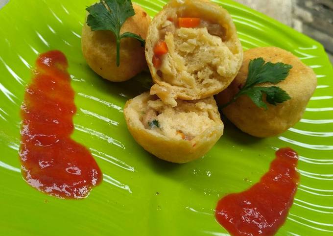 Resep Roti isi vla sayur oleh Naifaannisa - Cookpad