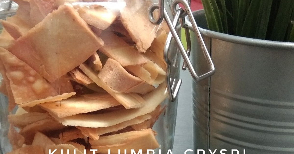 Resep Kulit Lumpia Cryspi oleh Clarissa's Kitchen - Cookpad
