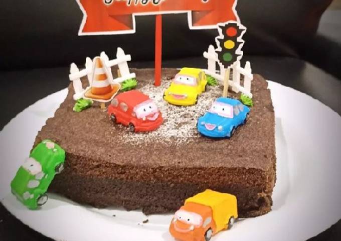 Resep Kue ultah (brownies basic cake) oleh Ibu Tina - Cookpad