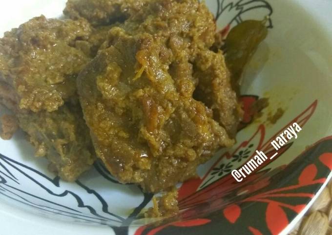 Resep Rendang Daging (Bumbu Instant) oleh rumah_naraya - Cookpad
