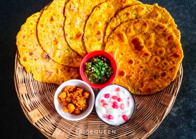 Besan Masala Roti Recipe by spicequeen - Cookpad Besan Masala Roti Recipe by spicequeen - Cookpad