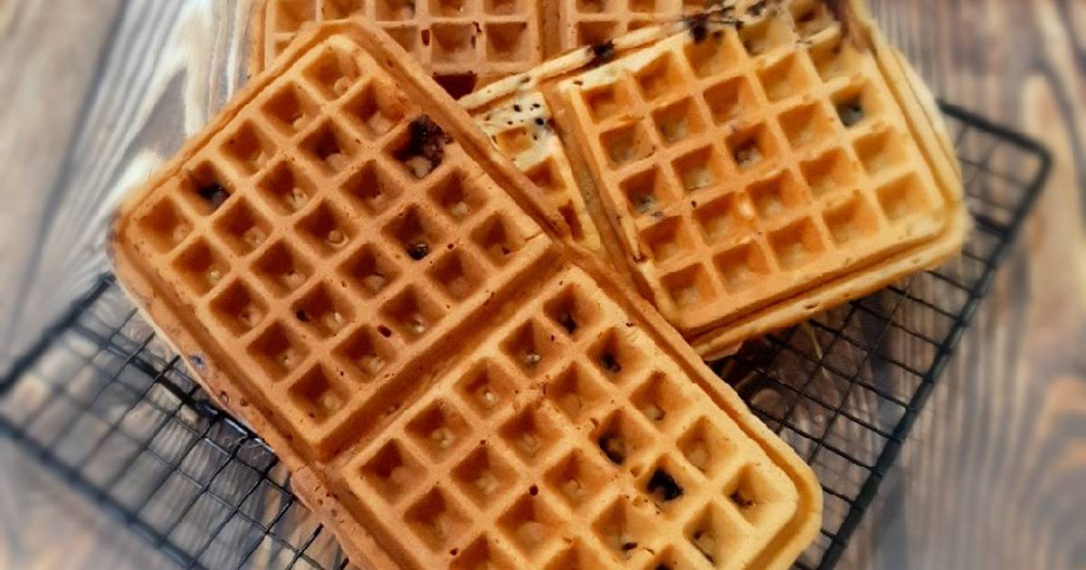Resep 454. Waffle Cokelat oleh tehitaa - Cookpad