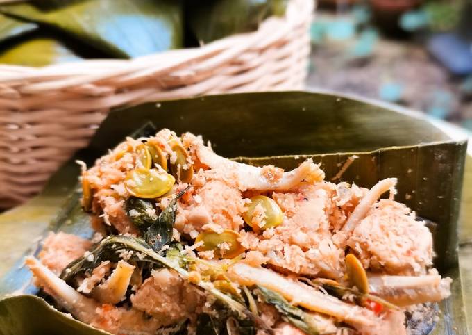 Resep Botok Tempe Teri Kemangi Petai Cina oleh Mba Wen - Cookpad