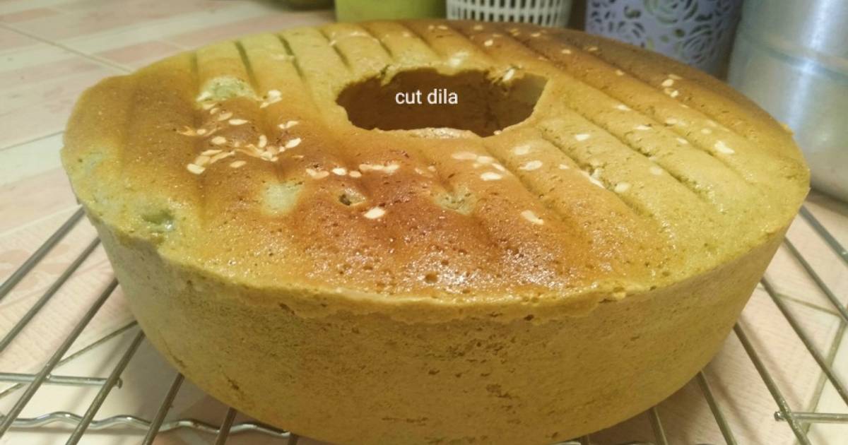 Resep Bolu Pandan Jadul oleh Cut Aldila T.Is - Cookpad