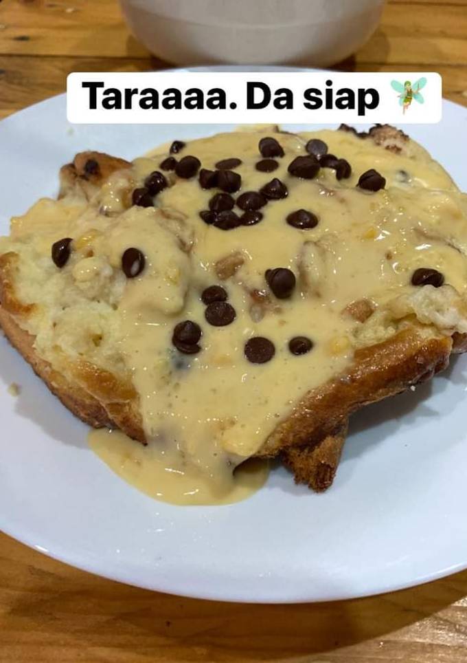 Resipi Roti kastard air fryer oleh Mya Zhameyla - Cookpad