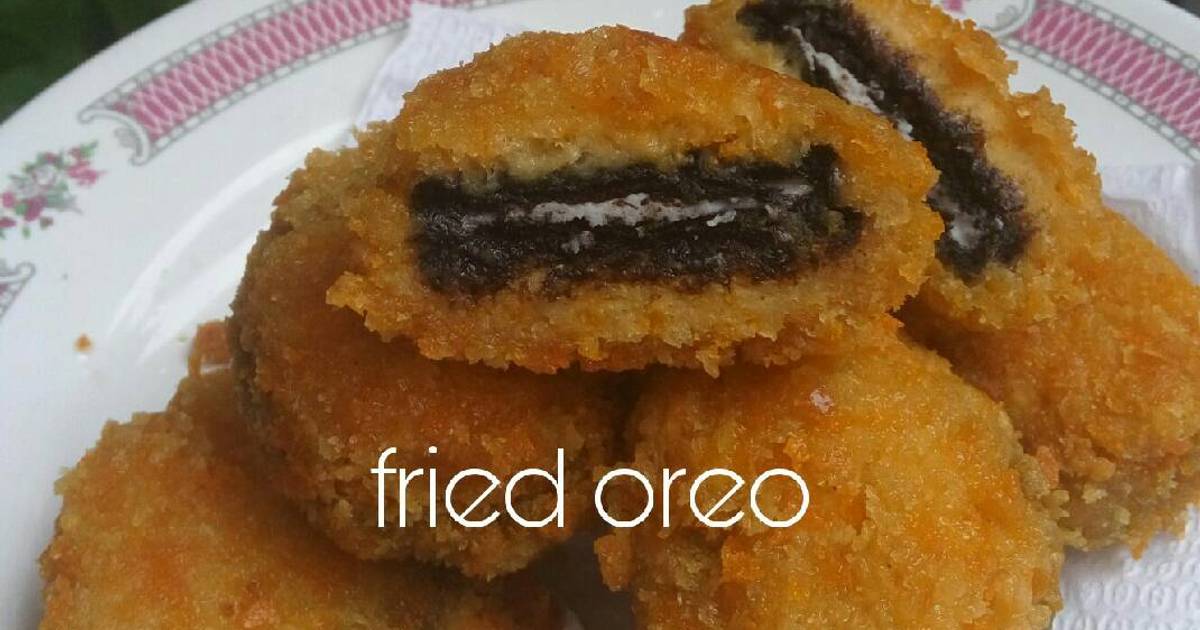 Resep Oreo Goreng (simple) oleh Inung Kartika - Cookpad