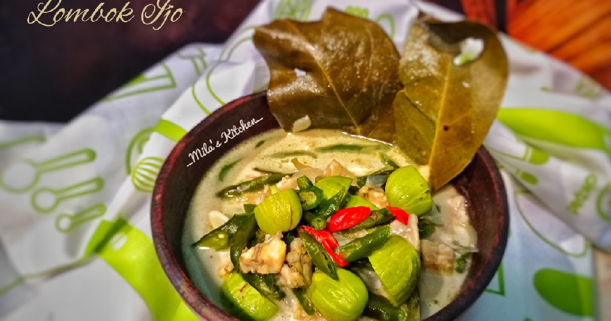Resep Jangan Tempe Lombok Ijo (Khas Gunung Kidul) oleh _Mila's Kitchen ...