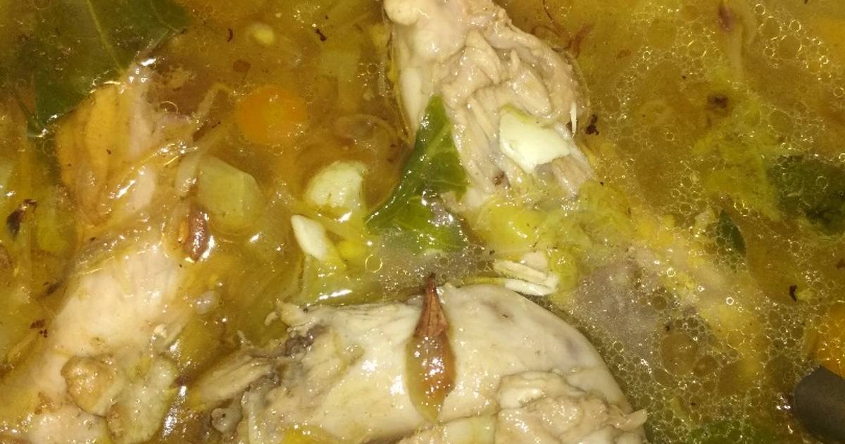 Resep Sop balungan kerongkong ayam sederhana oleh Holiq Qiqi - Cookpad