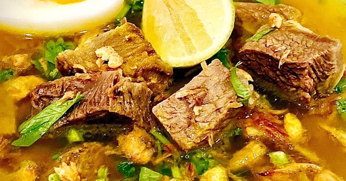 16 resep soto skengkel sum2 sapi enak dan mudah - Cookpad