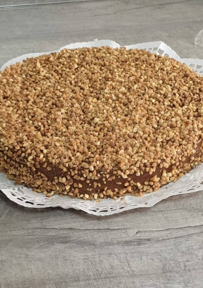Tarta crocanti Ferrero Receta de Karlos García