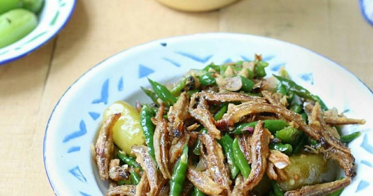 Resep Teri Cabe Ijo oleh HeniMaria - Cookpad