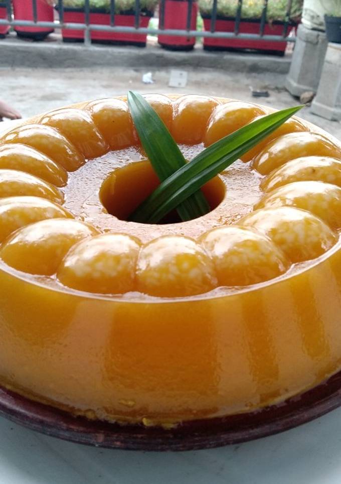 Resep Puding Labu Kuning (Waluh kata orang jawa) oleh Winanastuti - Cookpad