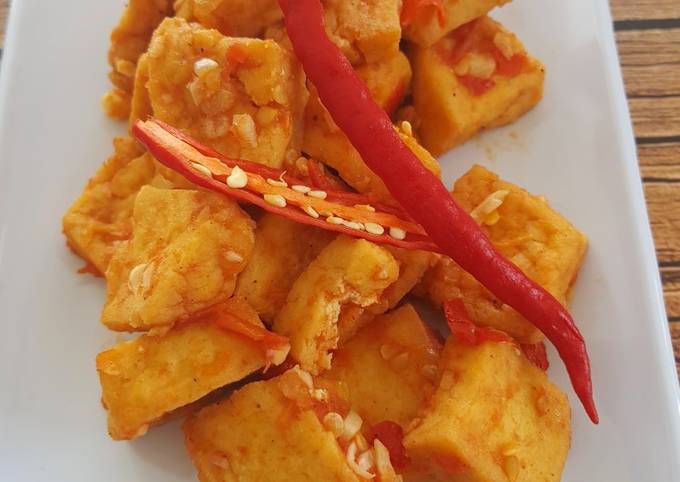 Resep Tahu asam manis pedas oleh Lusy Yunis - Cookpad