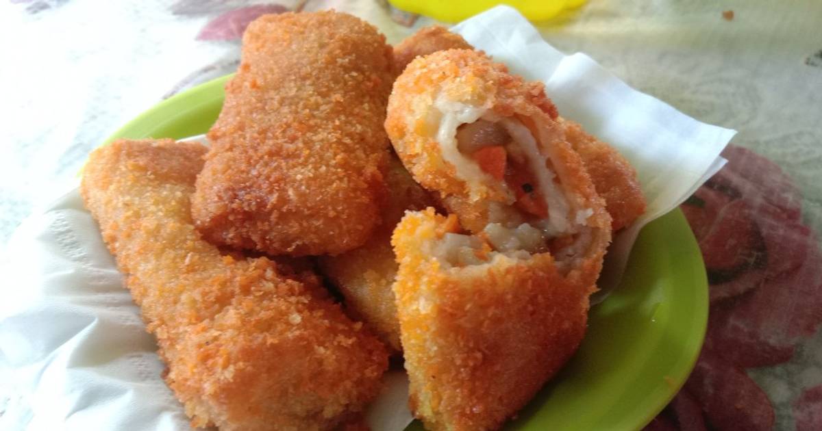 Resep risoles renyah, lembut, mudah dibuat