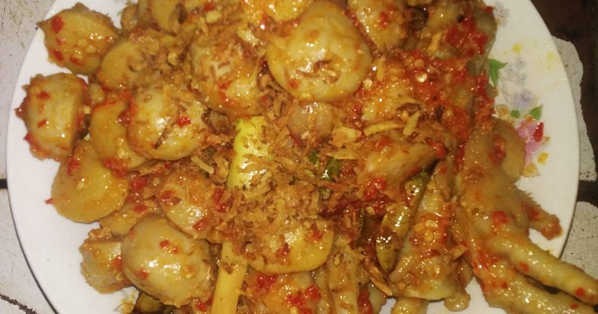 Resep Baso dan ceker mercon oleh Retno Anjani - Cookpad