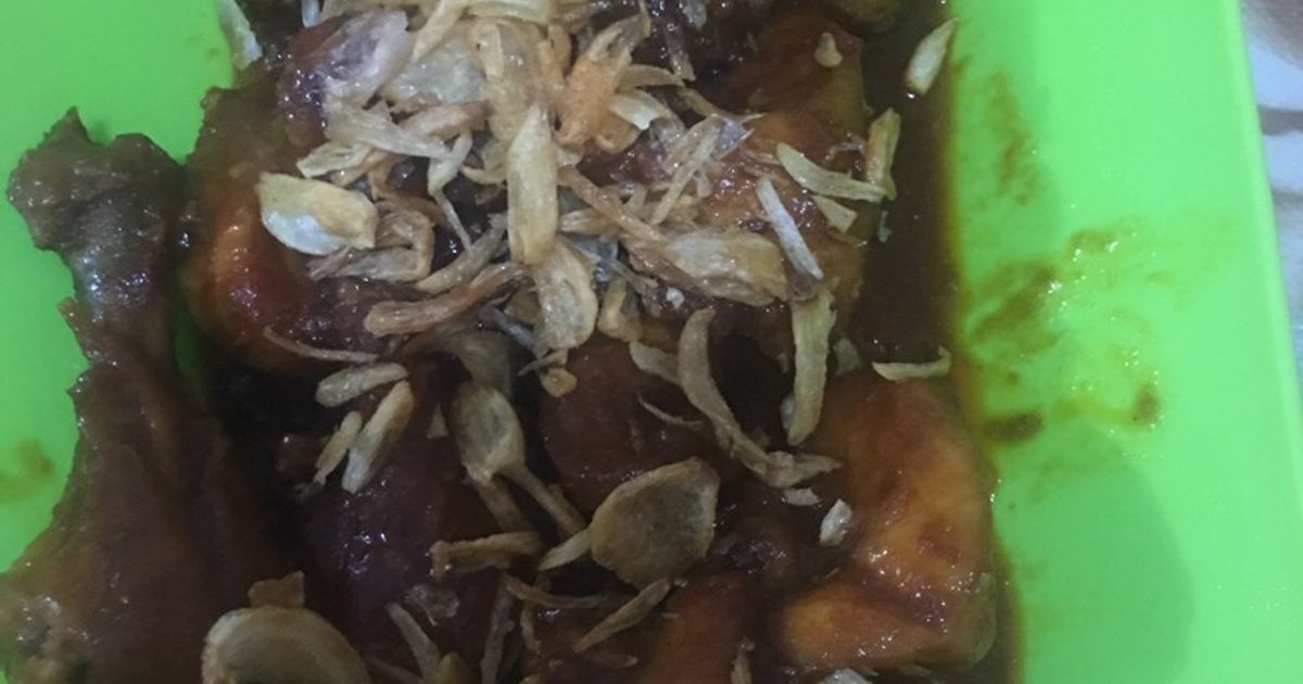 Resep Ayam Kecap Pedas oleh mifta_kitchen - Cookpad