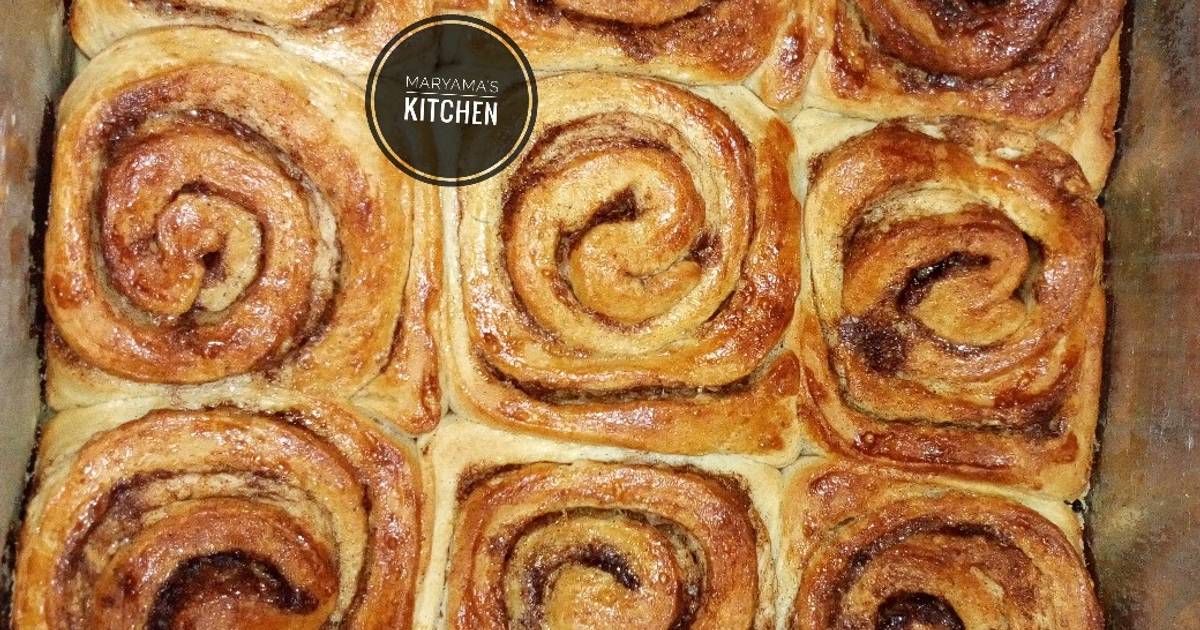 Cinnamon roll 2 Recipe by Maryama's kitchen - Cookpad