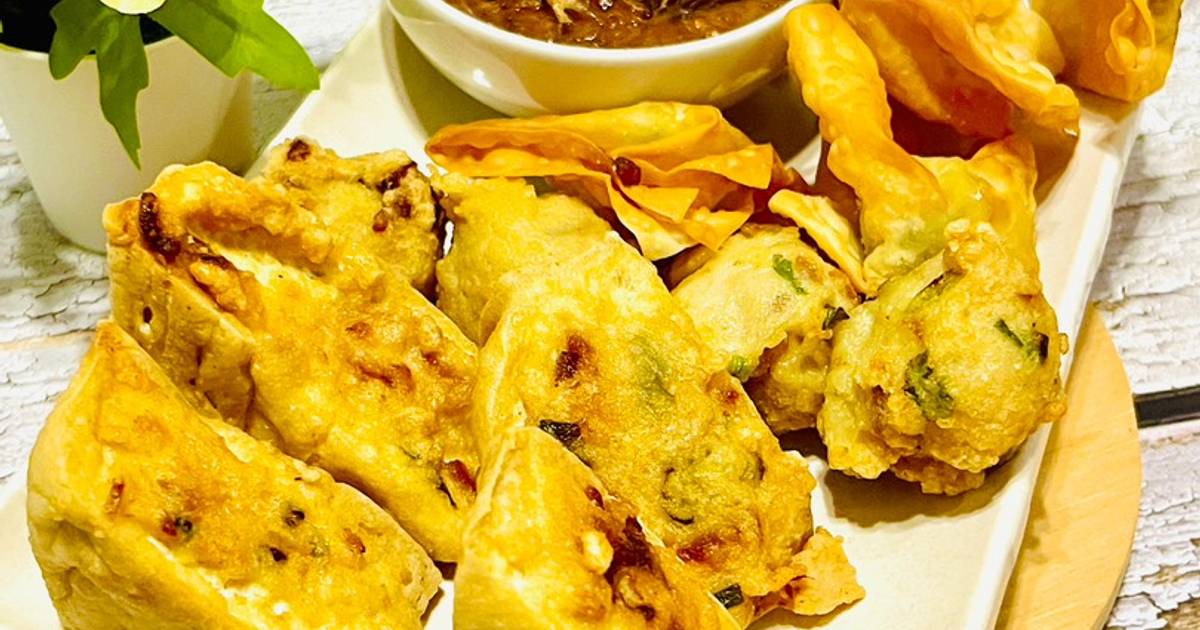 Resep 284. Bakso TAHU pangsit Goreng oleh Juliana Tendeas - Cookpad