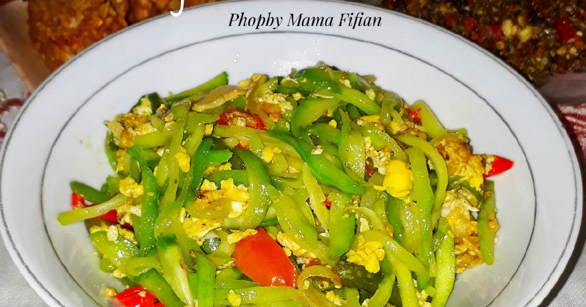 Resep Oreg Gambas Telur oleh Lanjarsih/Mama Fifian ( MasakanRumahan) - Cookpad