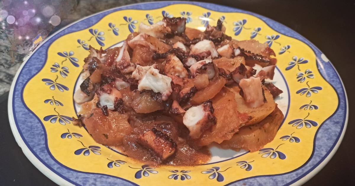 116 recetas muy ricas de pulpo asado compartidas por cocineros caseros ...