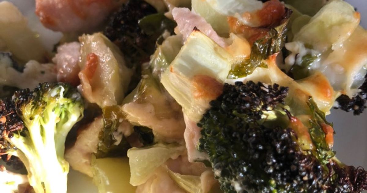 Oven Roasted Chicken And Broccoli With Parmesan Cheese Recipe by ...