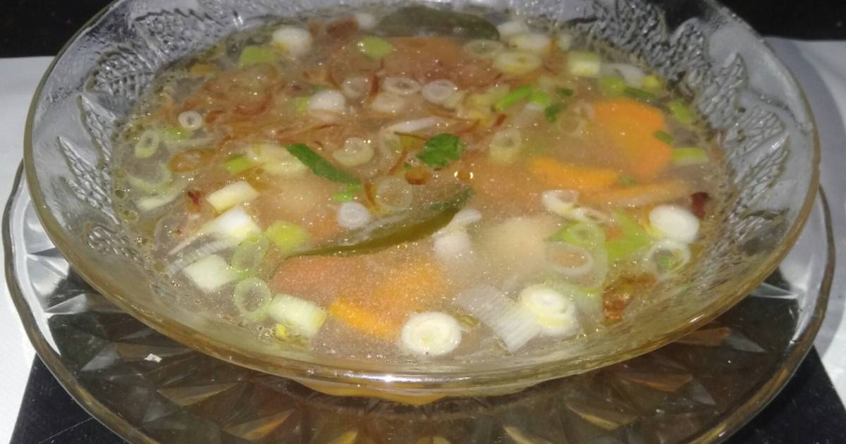 Resep SOP Kentang dan wortel oleh Yul - Cookpad