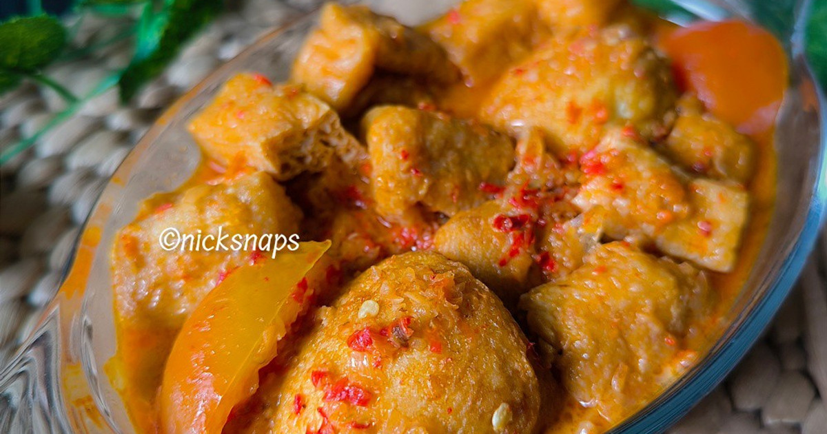 Resep Lodeh Tahu Gembos oleh Enik Sulistyawati - Cookpad