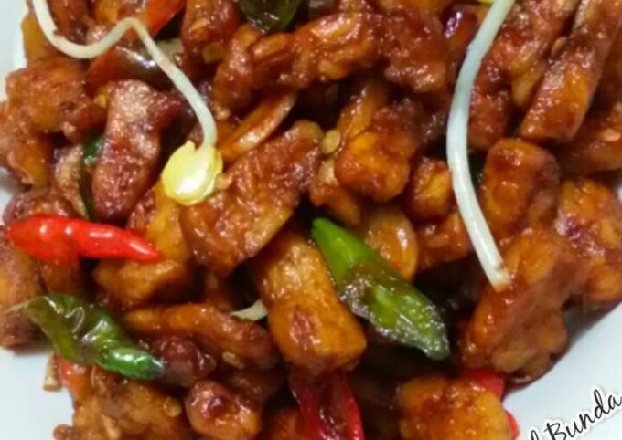 Resep Oseng Tempe Basah oleh Nia Syifa - Cookpad