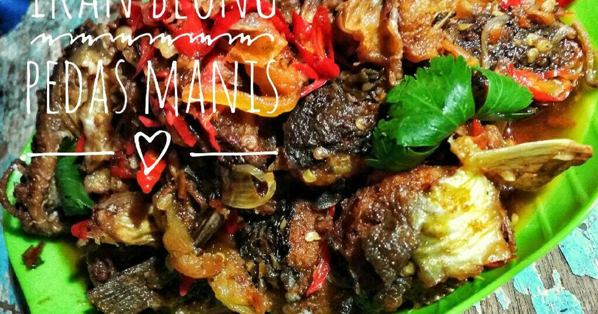 Resep Ikan beong pedas manis oleh Babyyosp - Cookpad