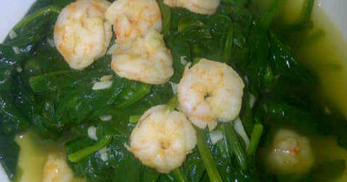 Resep Tumis Sayur Poling (Pocai) Udang oleh VKitchen - Cookpad