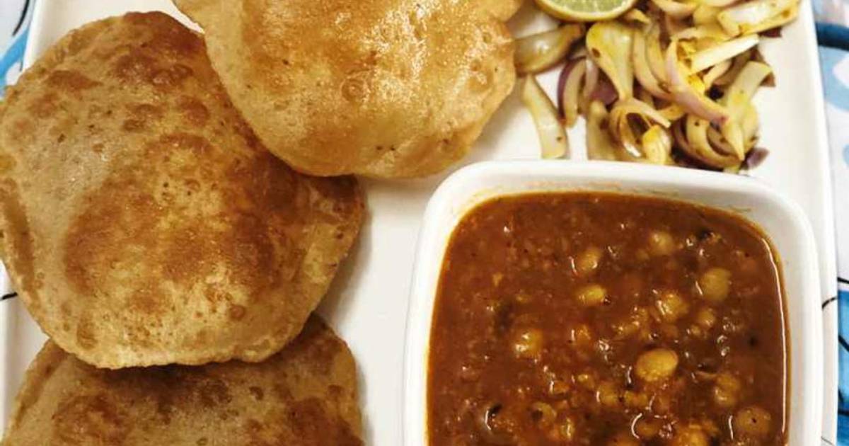 Puri chole Recipe by Rohit Sukhija - Cookpad