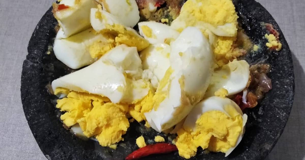 383 resep telur penyet enak dan sederhana ala rumahan - Cookpad