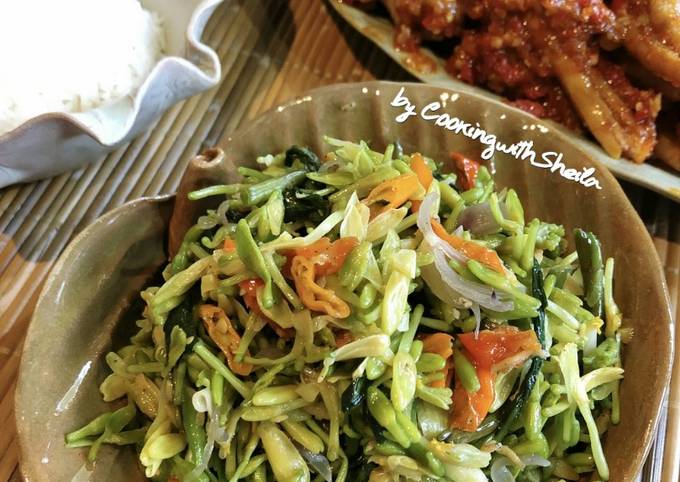 Resep Tumis Bunga Pepaya Manado oleh Cooking with Sheila - Cookpad