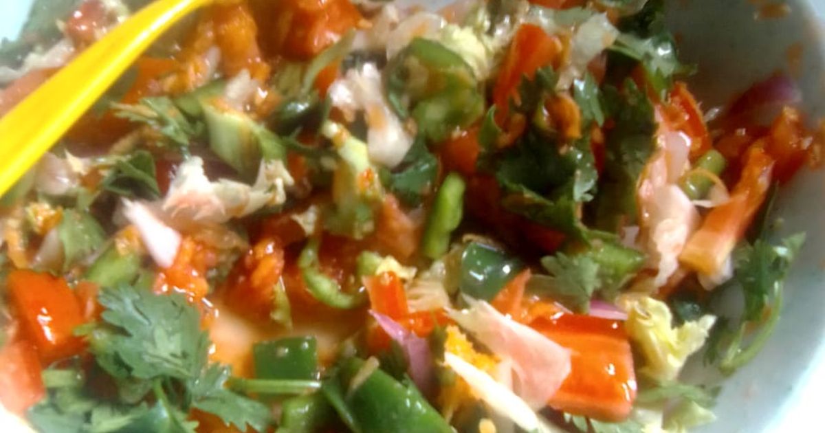 Home Made Kachumbari 4weekschallenge Recipe by caroline Akello - Cookpad