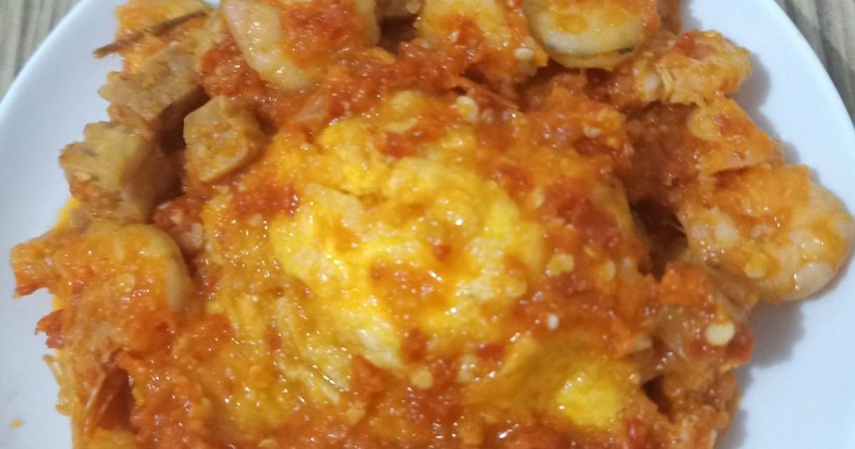 30 resep tahu tempe udang balado enak dan mudah - Cookpad