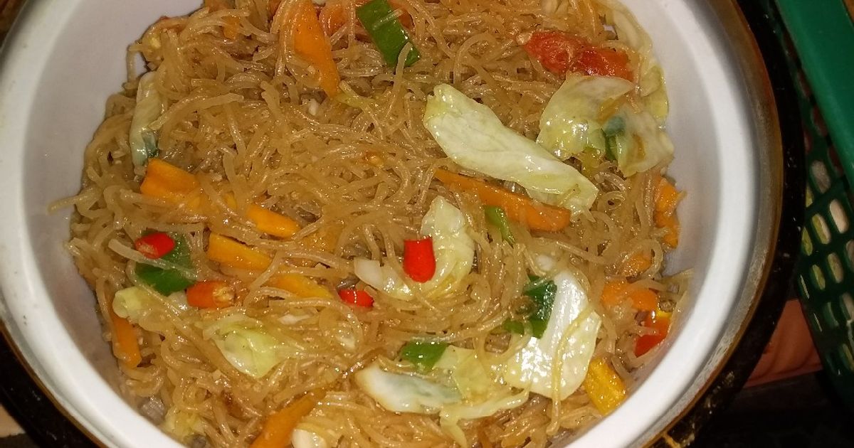 Resep Mie Bihun Goreng Kecap oleh eki widiyawati - Cookpad