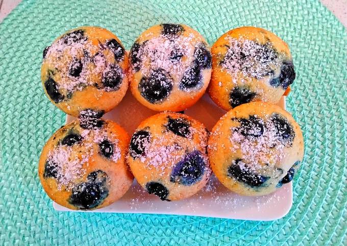 Áfonyás vaniliás muffin | Éva Furó receptje - Cookpad receptek