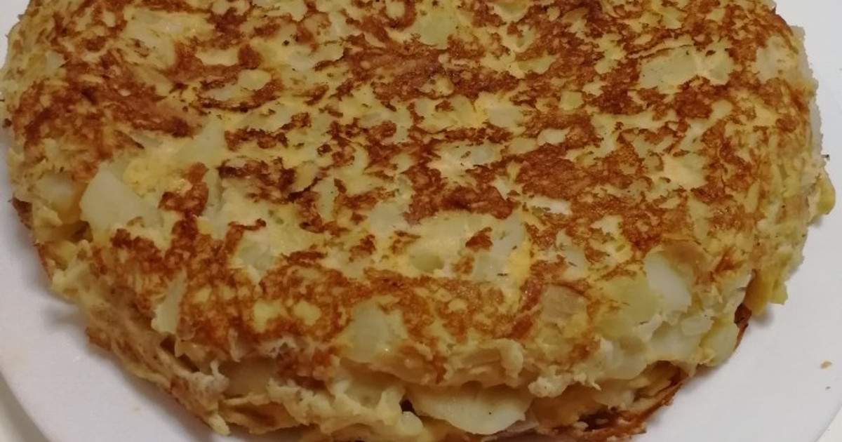 Tortilla De Patatas Sin Freír Receta de Mis recetas saludables