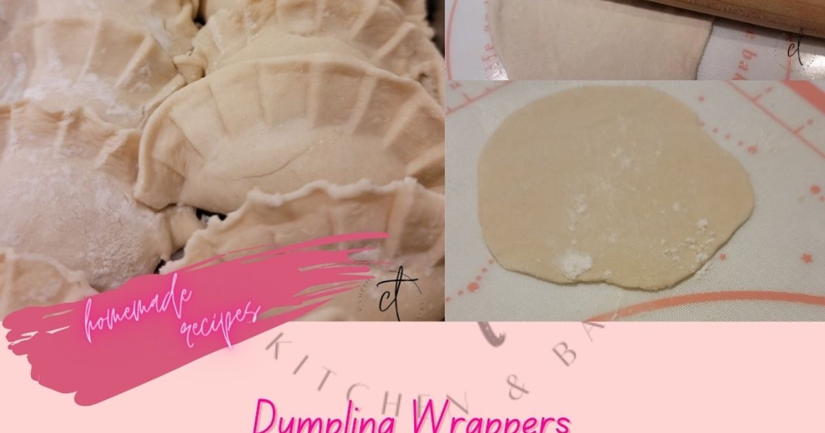 Dumplings Wrappers (Pan Fly/Deep Fly Version) 餃子皮 (煎/炸版) Recipe by ...