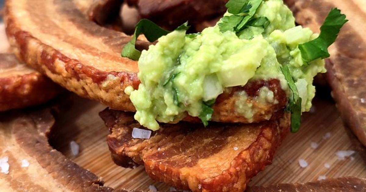 💥 CHICHARRÓNES EN AIRFRYER Y GUACAMOLE 💥 Receta de Mexico_de_Mis ...