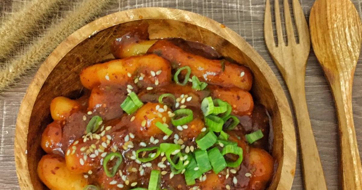 Resep Tteokbokki saos BBQ oleh rimaulin - Cookpad