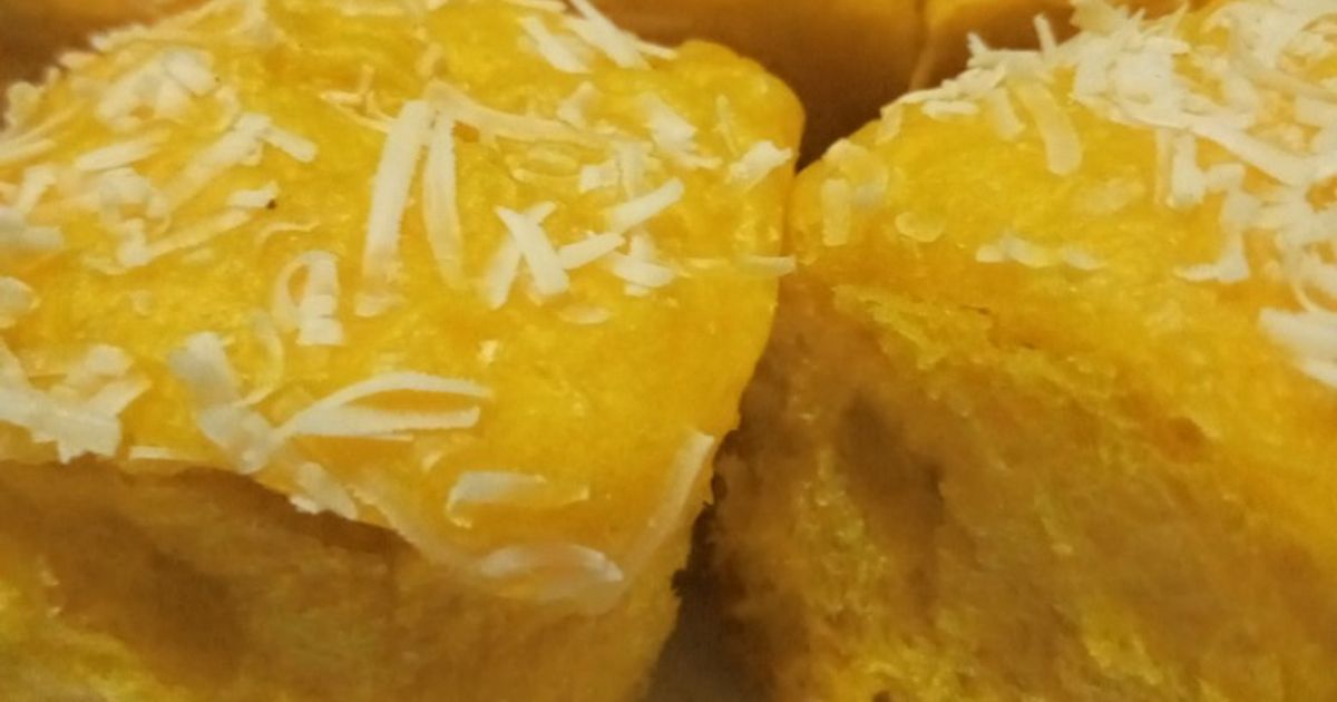 Resep Roti Sobek Labu Kuning Super Lembut oleh Imah Marini - Cookpad