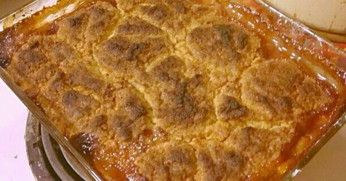 Peachy Keen Cobbler Recipe By Stephie Can Cook