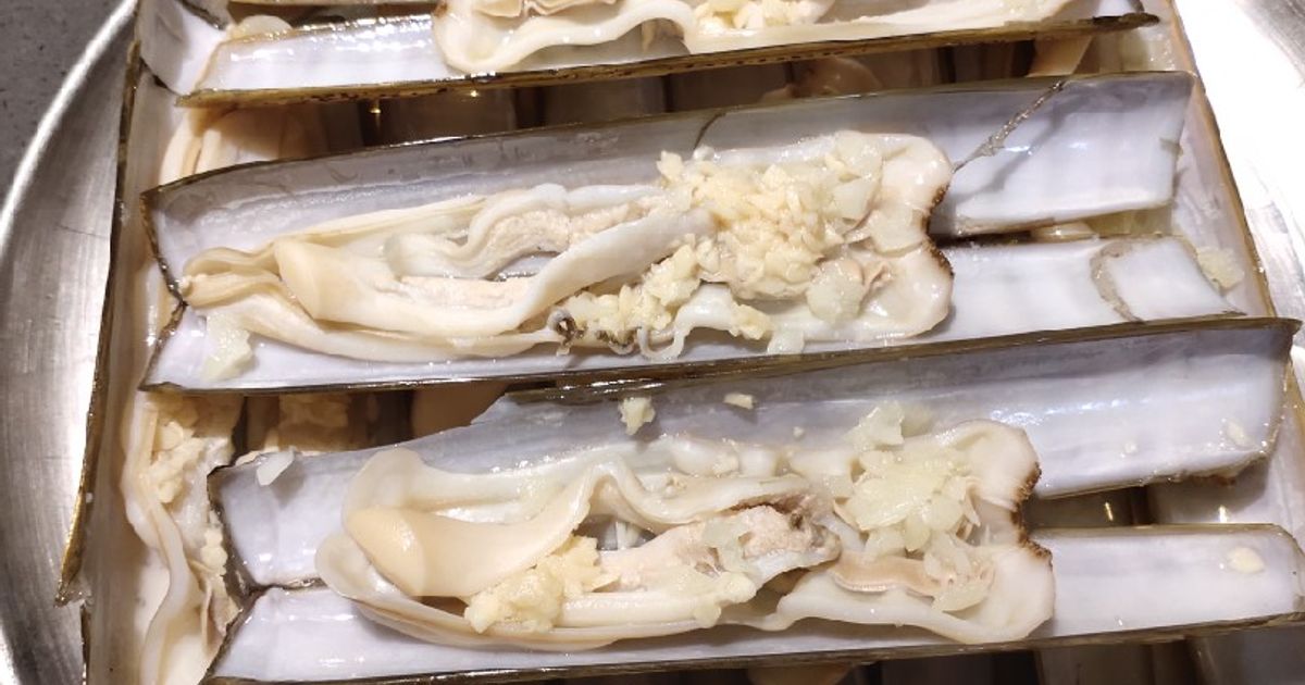 Steam Pod Razor Shells Recipe By Meme