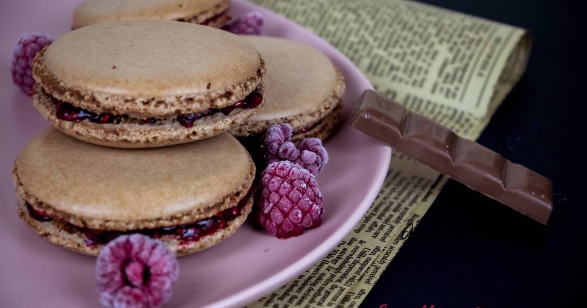 8 egyszerű és finom málnás macaron recept - Cookpad receptek