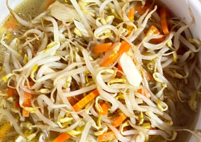 Resep Sayur Toge Wortel Simple oleh Tari Oktavia - Cookpad