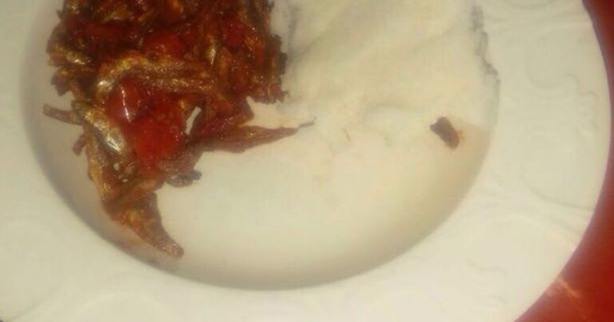 Dry Fried Omena (Lake Victoria Sardine) With Ugali Recipe by Rosemary ...
