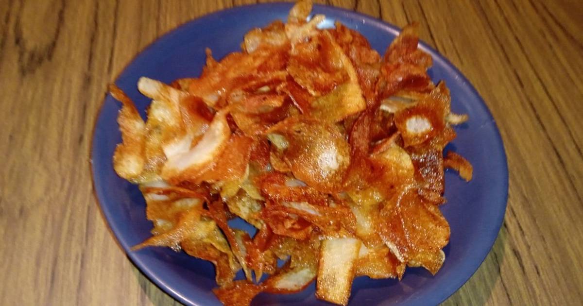 Papas chips - 117 recetas caseras- Cookpad