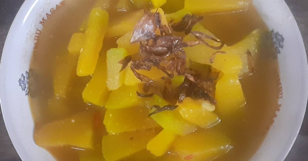 Resep Sayur labu kuning oleh Ayati Hernasari ssos mm - Cookpad