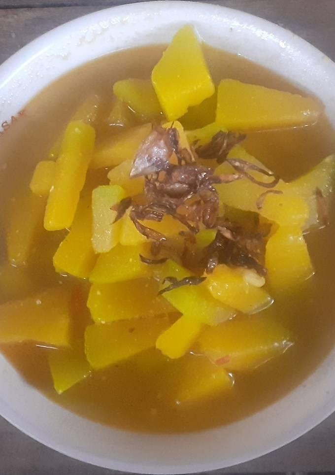 Resep Sayur labu kuning oleh Ayati Hernasari ssos mm - Cookpad